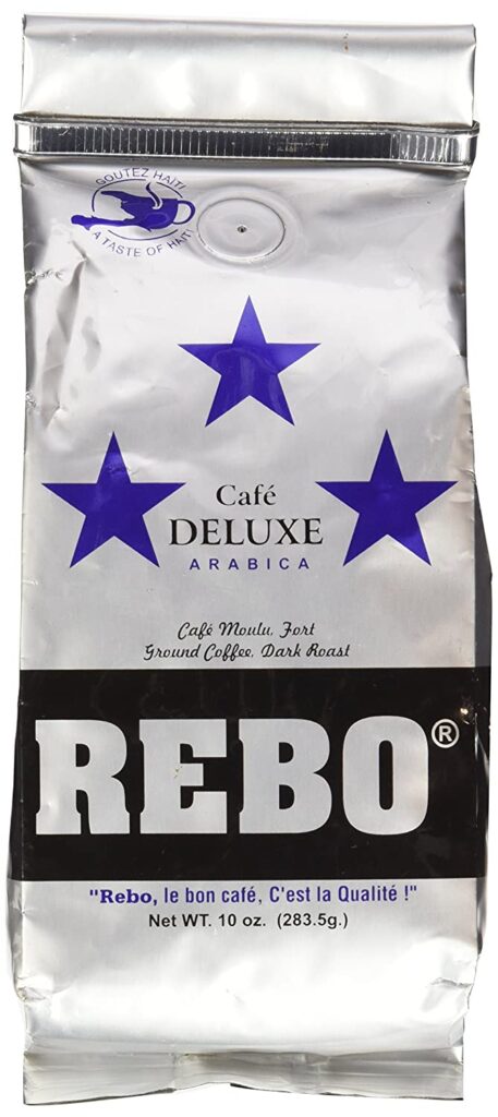 Café Rebo Deluxe Dark Roast Coffee 10 oz | Best Haitian Coffee Brand ...